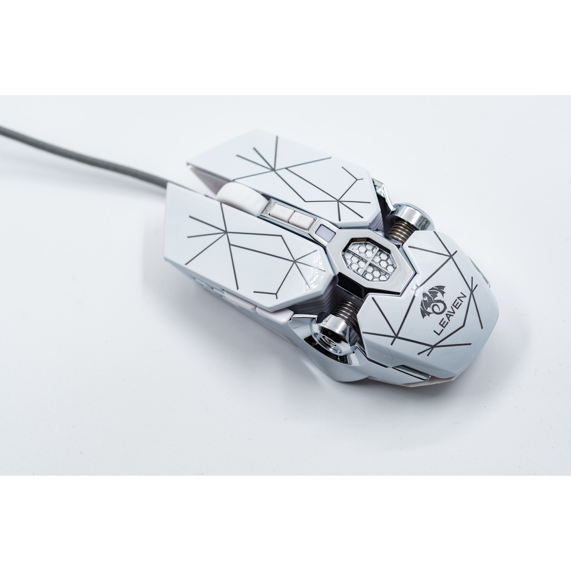 Mouse Gaming Star Optical Leaven profesional Esports, cablu usb ...