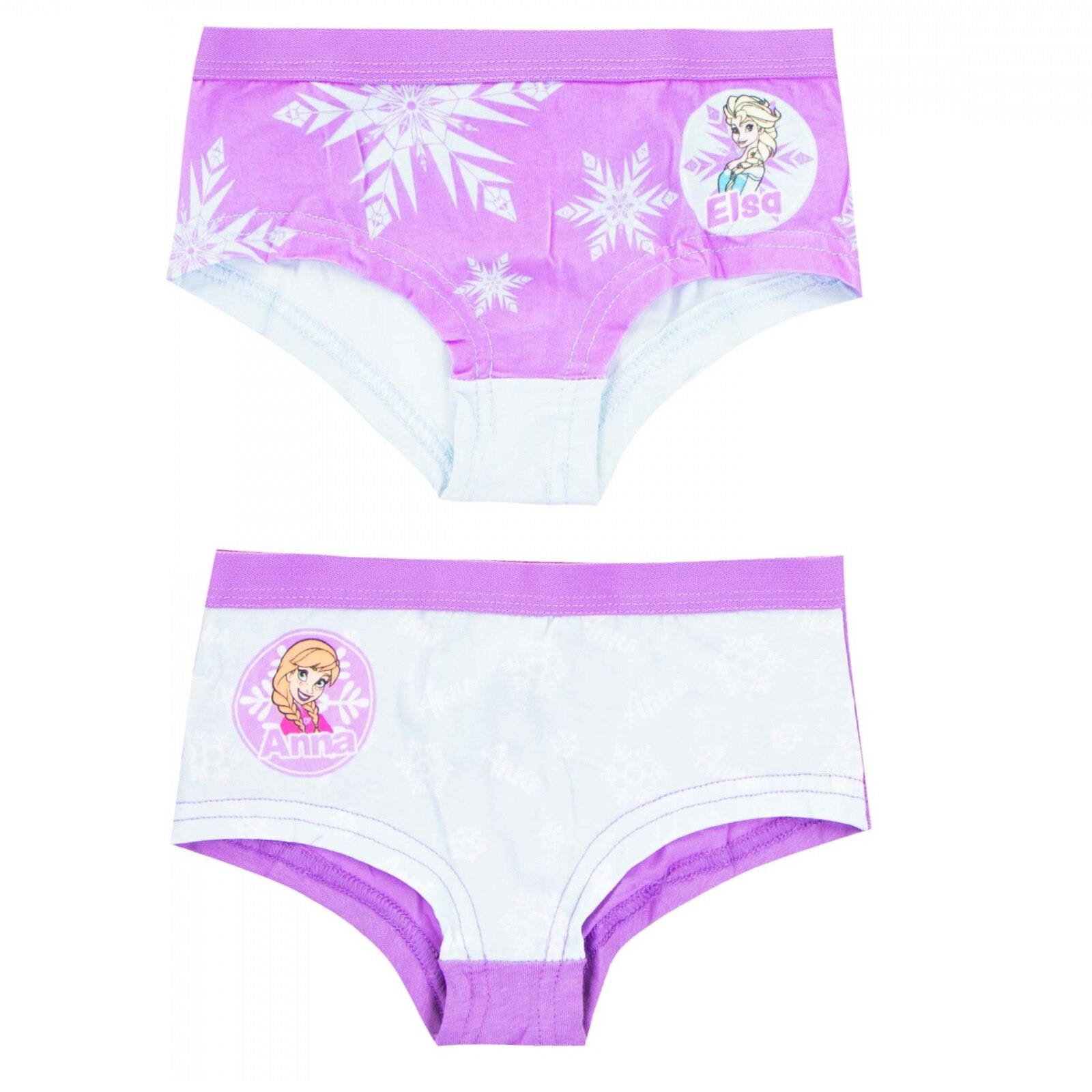 Set 2 perechi chiloti hipster, Frozen 7-8 ani Multicolor - eMAG.ro