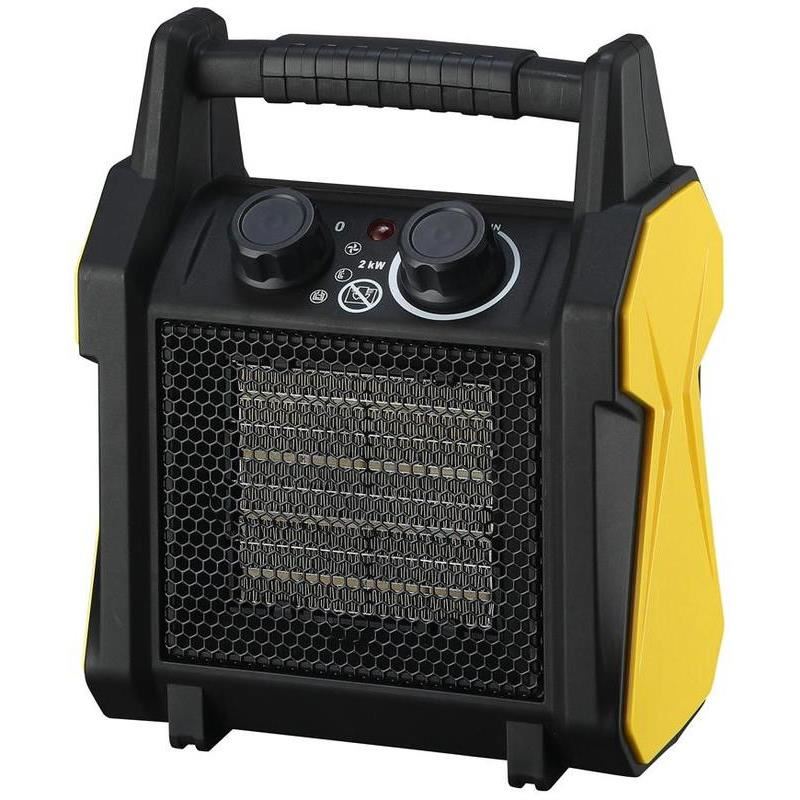 Incalzitor electric cu maner, 139 mcub/h, maxim 2000 W, Strend Pro ...