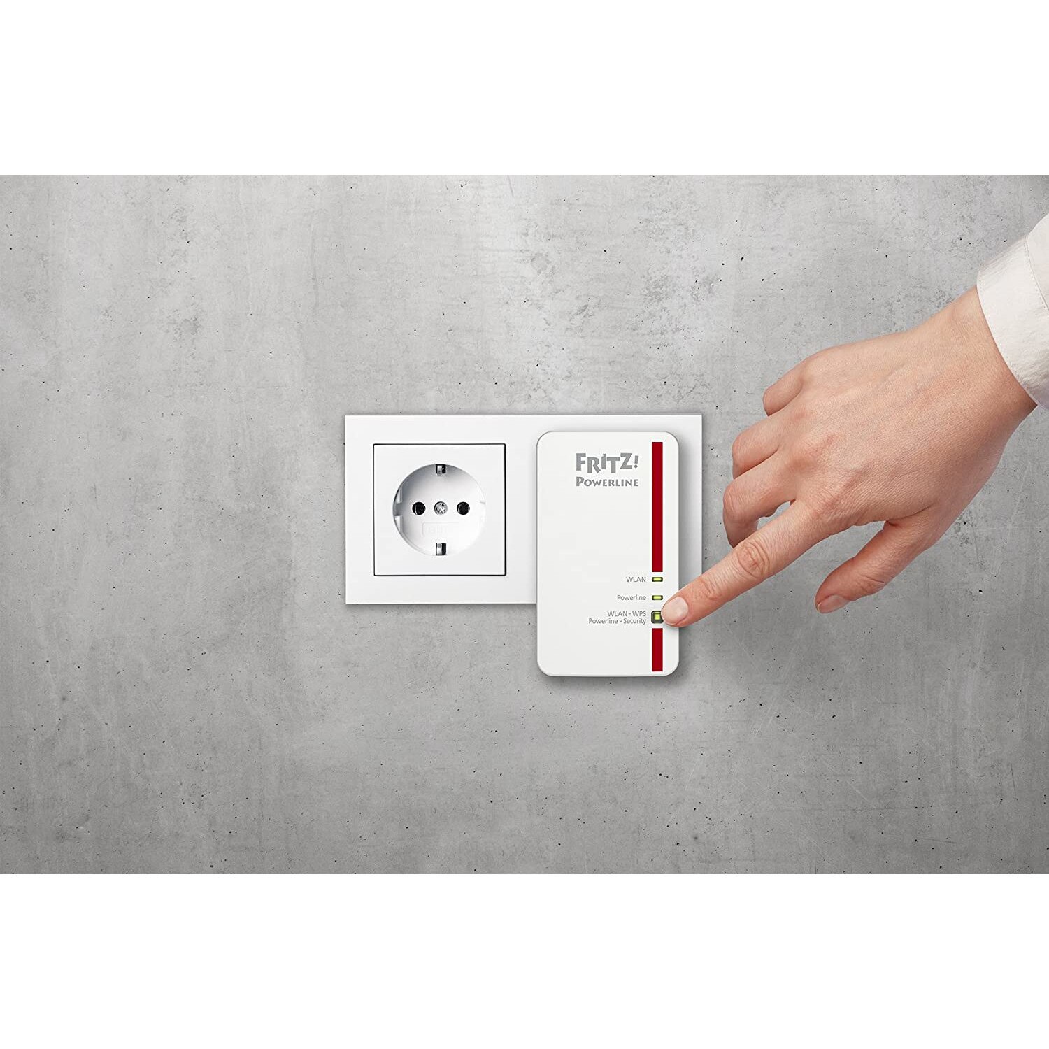 Kit adaptor powerline, AVM, FRITZ!POWERLINE 1240 E RJ-45, 1200 Mb/s ...