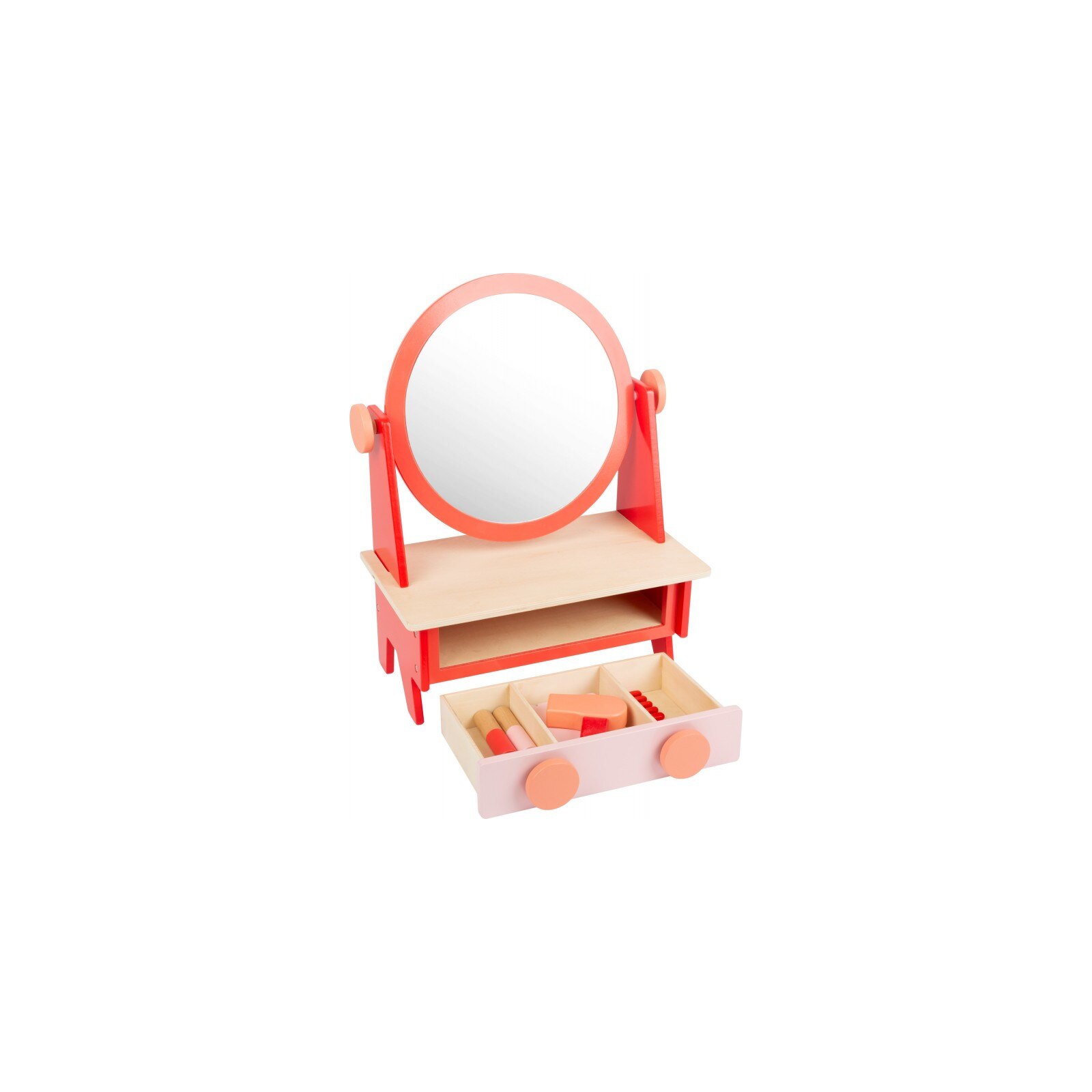 Masuta Retro Make up cu oglinda - eMAG.ro