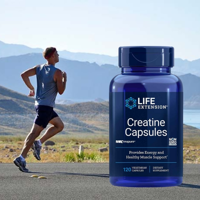 Creatine Capsules, Life Extension, 120 capsule - eMAG.ro