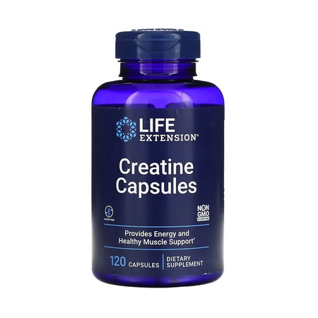 Creatine Capsules, Life Extension, 120 capsule - eMAG.ro
