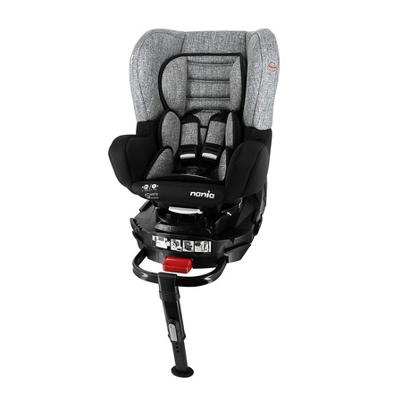 Scaun auto Isofix si grup rotativ Revo (0-18 kg) cu picior si protecie ...