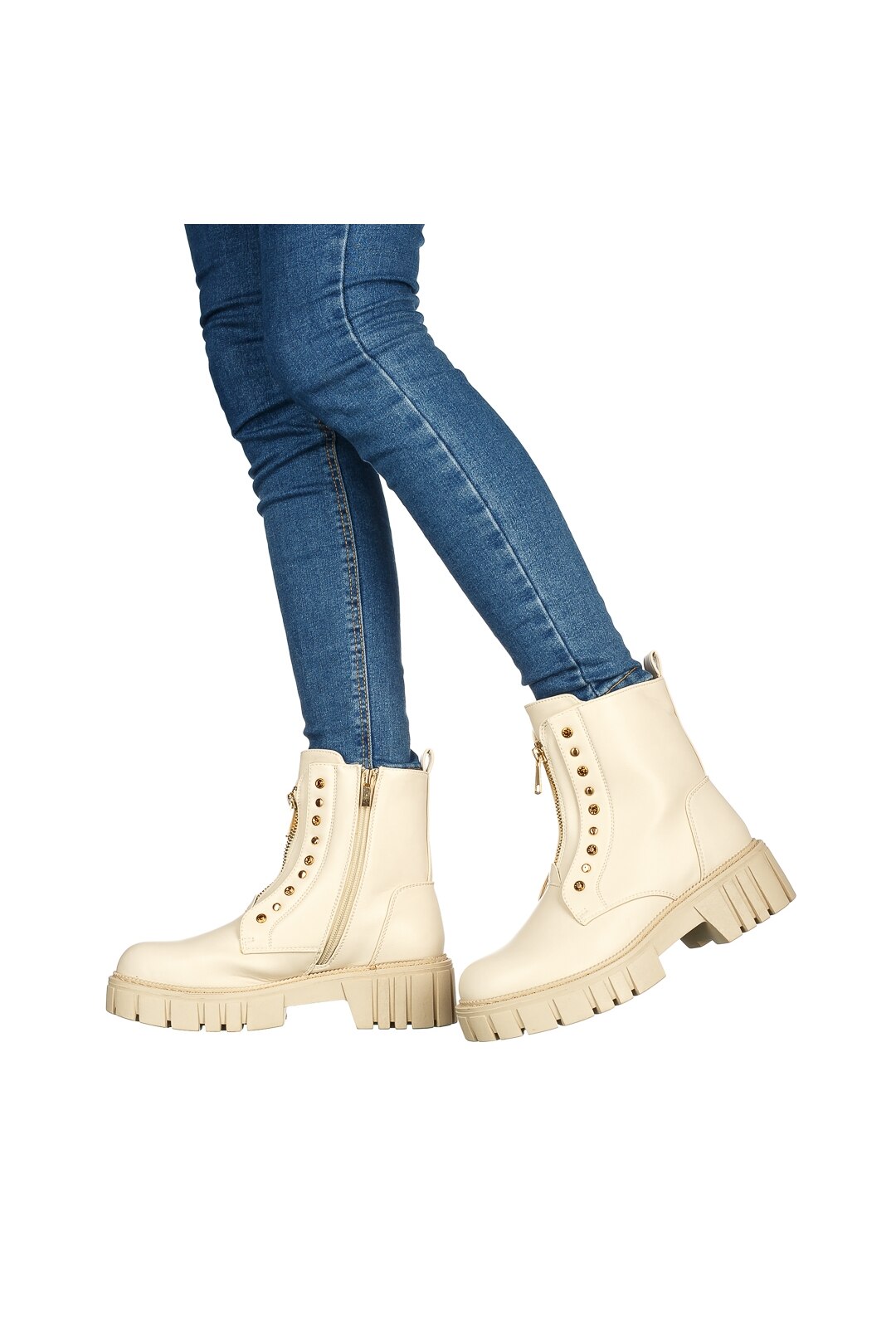 Ghete dama Ulija, Bej, 36 - eMAG.ro