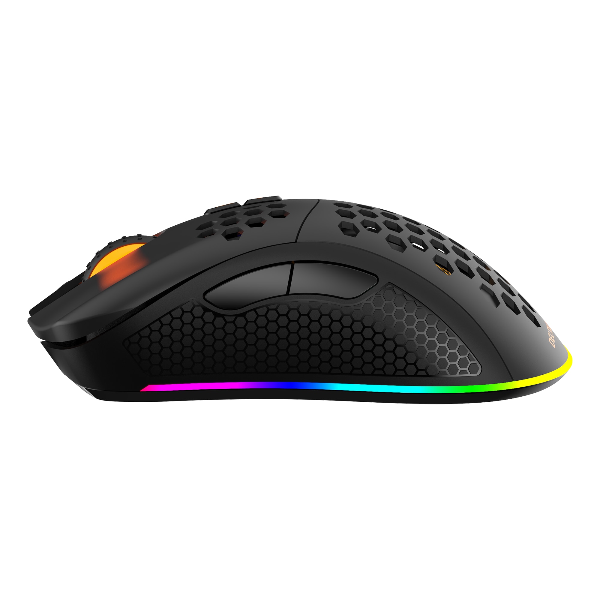 Безжична геймърска мишка RGB свръхлека DELTACO GAMING DM220, 4800 DPI ...