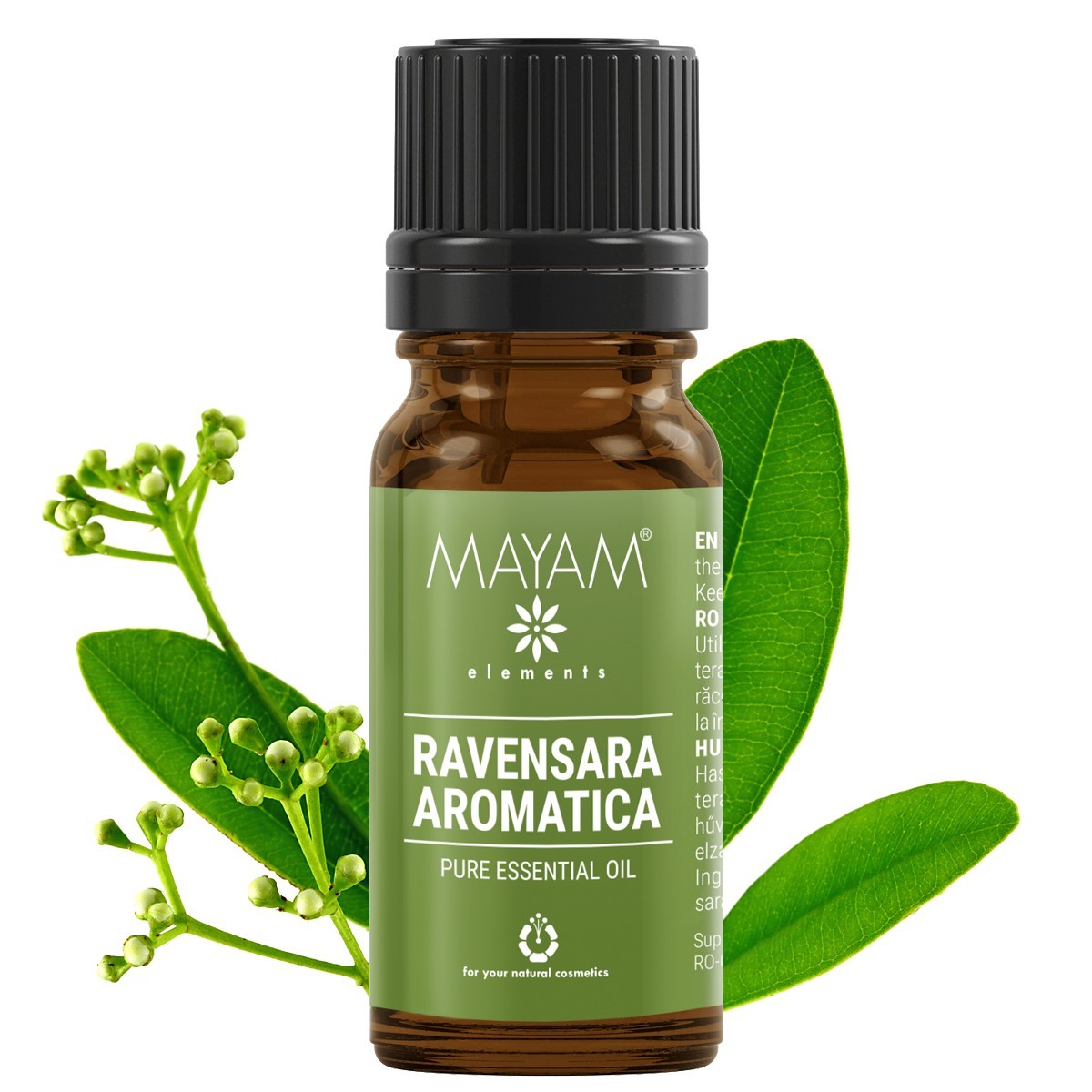 Ulei esential de Ravensara aromatica, 10 ml, MAYAM - eMAG.ro
