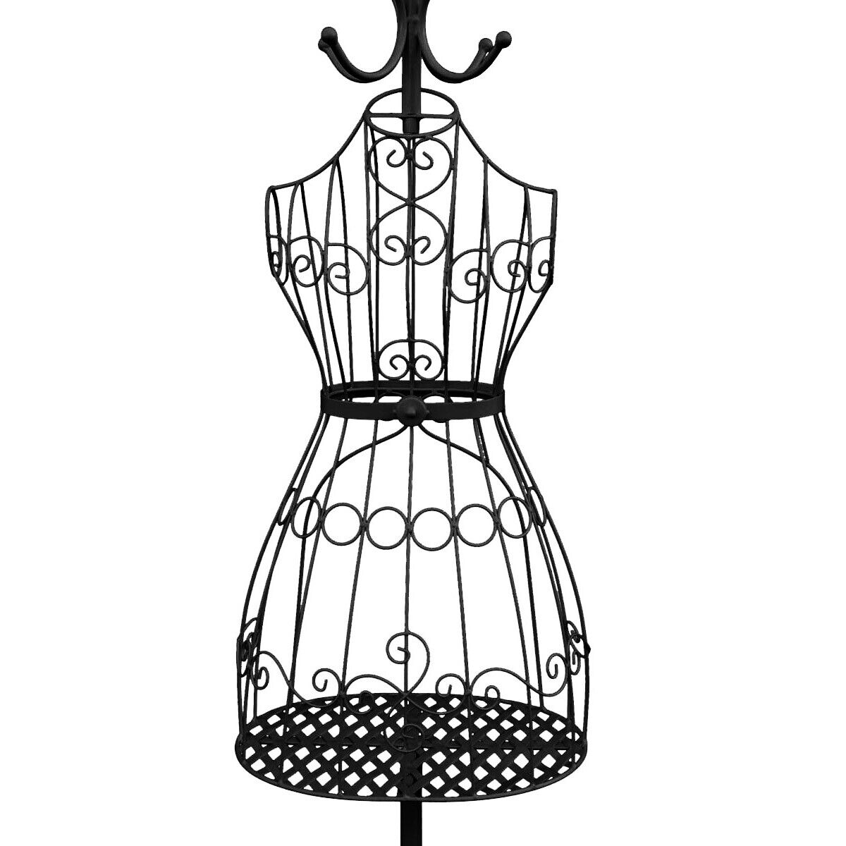 Manechin prezentare Fier Forjat, Negru, 175 cm - eMAG.ro