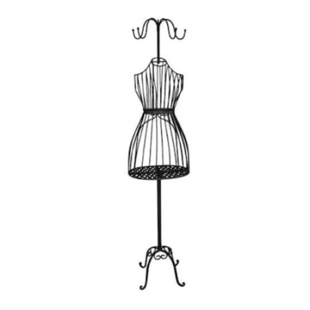 Manechin prezentare Fier Forjat, Negru, 175 cm - eMAG.ro