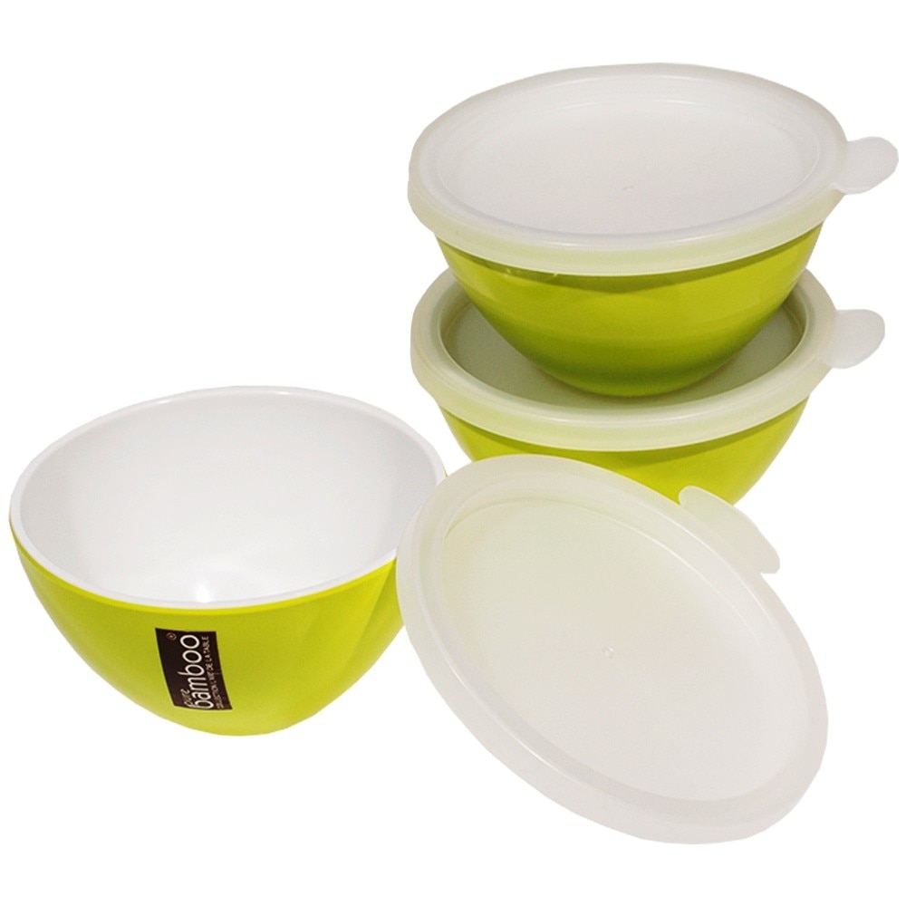 Cutii plastic, cu capac, set de 3, recipiente cu capac ermetic ...