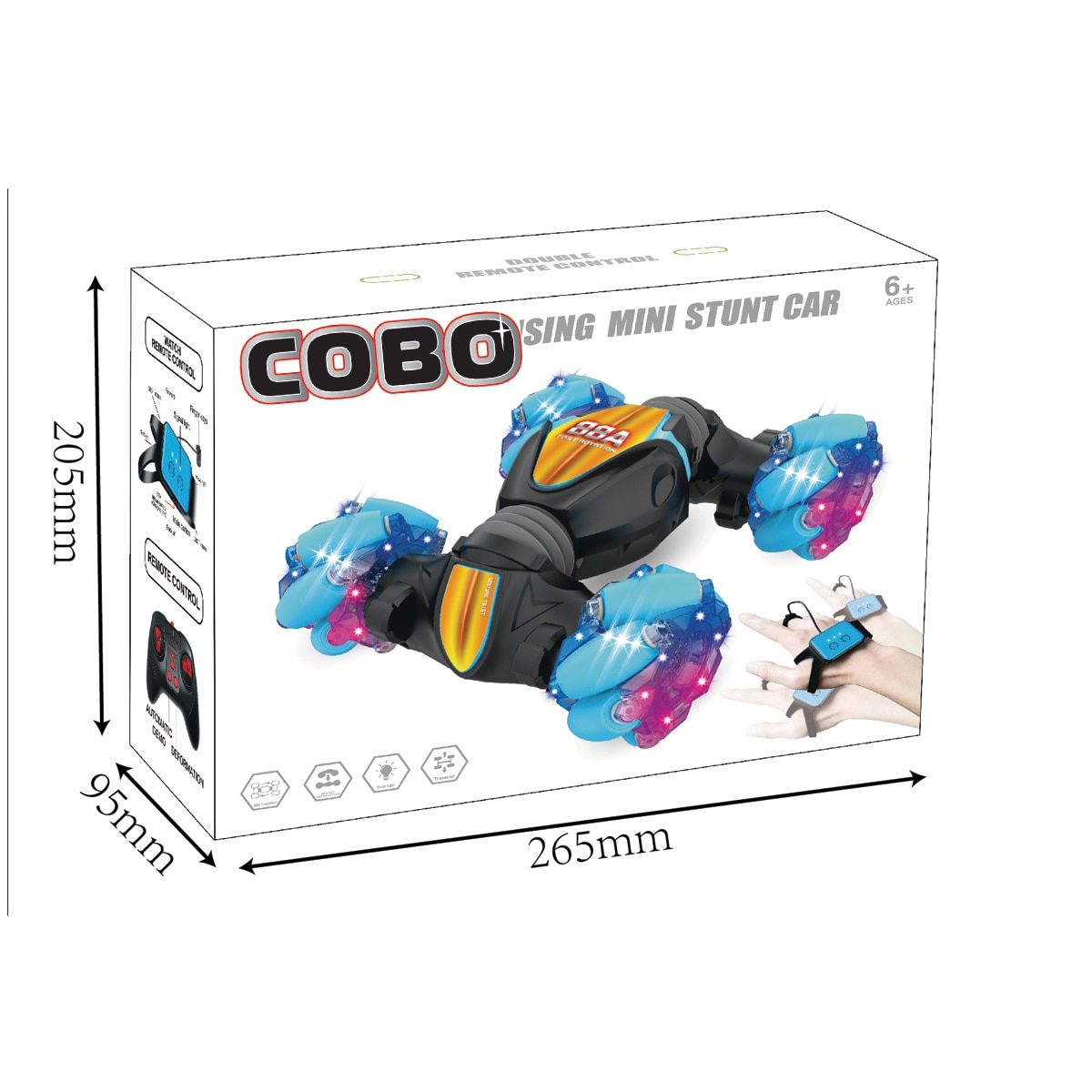 Кола Chippo Cobo Snake Drift Car 188815, Кобо Снейк Дрифт, С двоен ...