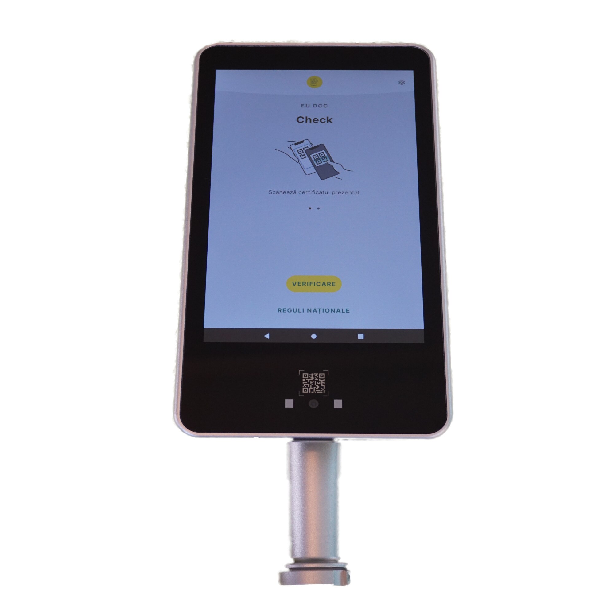 Scanner automat certificat verde COVID 19 Romania, 12v - eMAG.ro