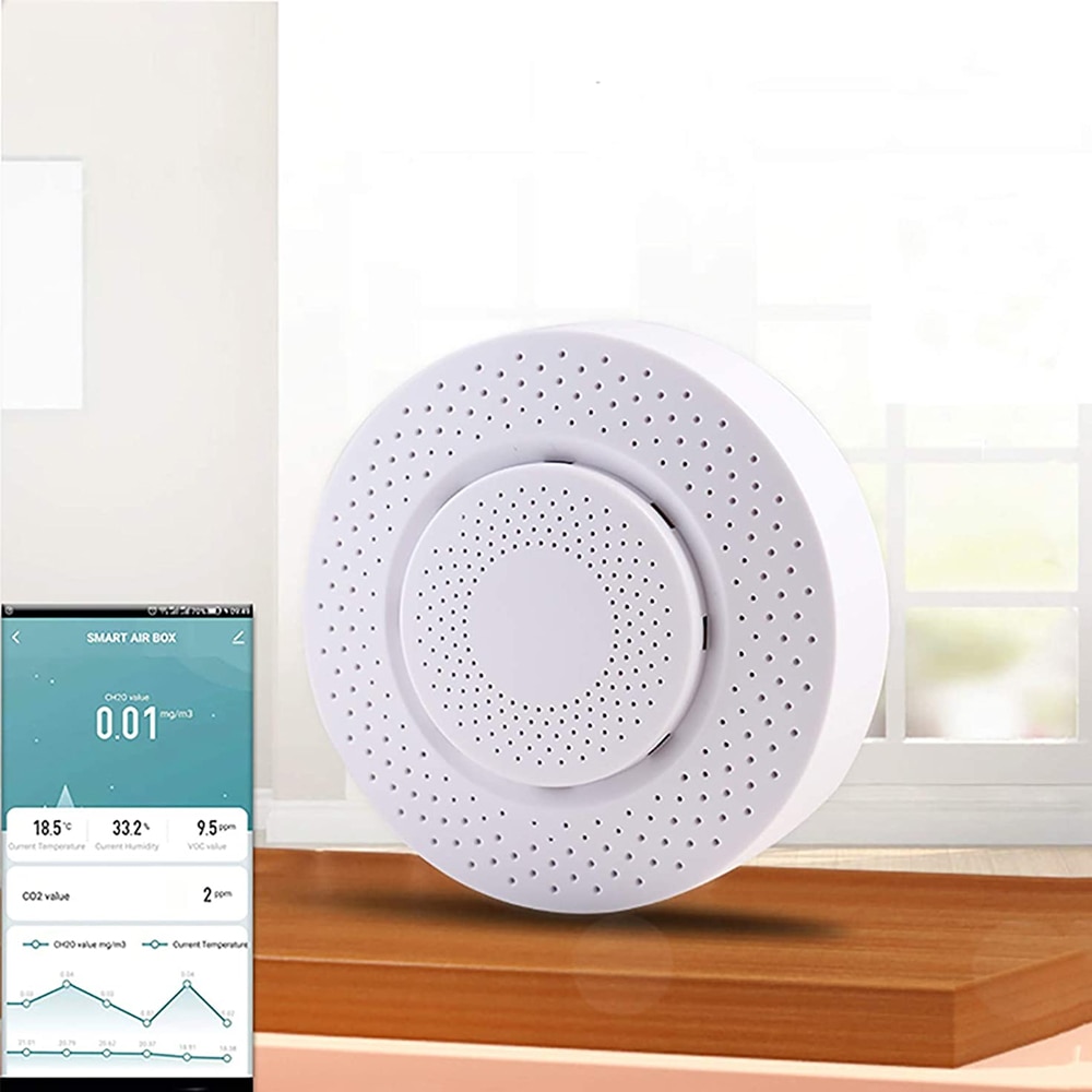 Smart Air Box, който открива въглероден диоксид, формалдехиди, летливи ...