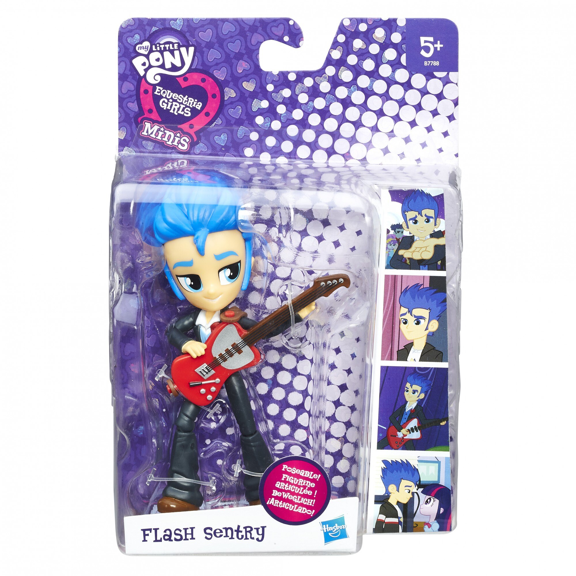 Мини кукла My Little Pony Equestria Girls, Flash Sentry - eMAG.bg