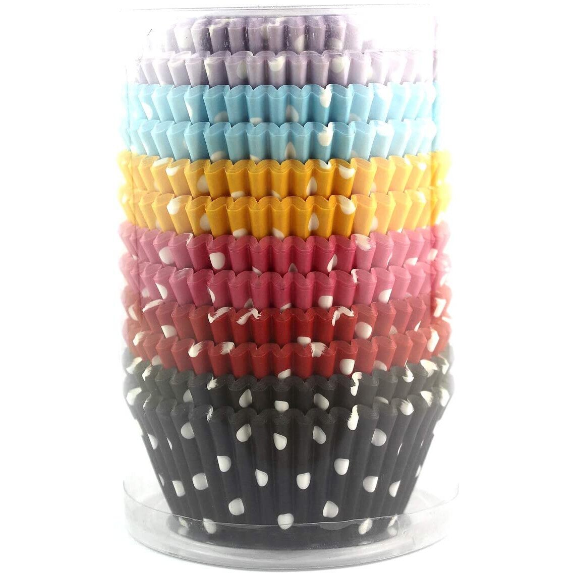 Set 300 de forme pentru briose Xlloest din hartie, Multicolor - eMAG.ro