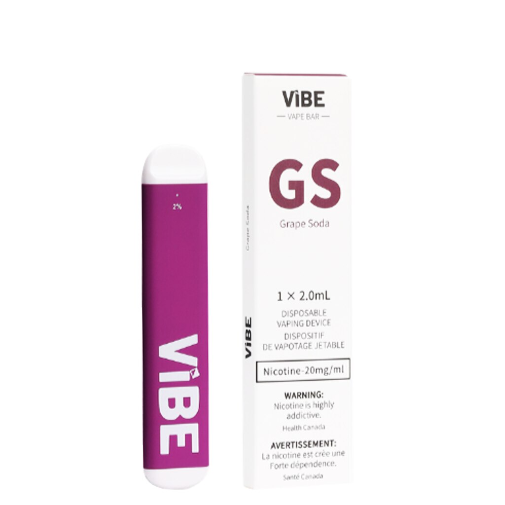 Електронно наргиле Vibe Disposable, с аромат на айс грозде, 500 дръпки ...