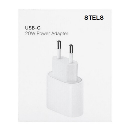 Incarcator STELS pentru iPhone, iPad, de tip C la Lightning, 20W, alb ...