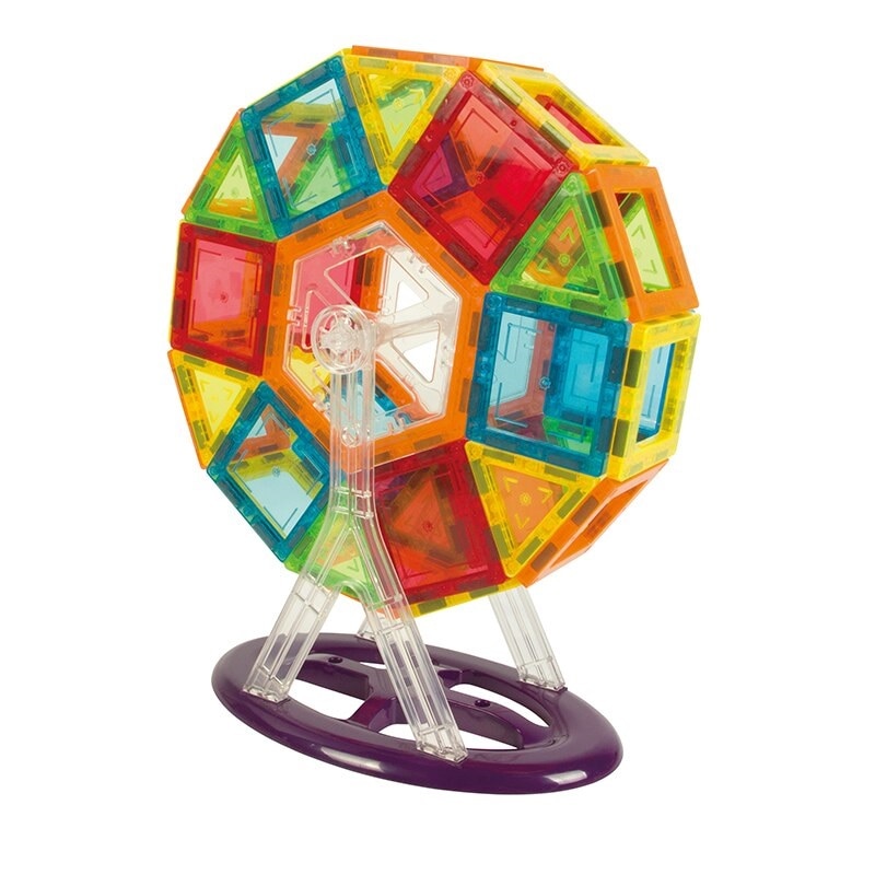 Set de Constructie Magic Magnets, Include 70 de Piese, Magneti ...