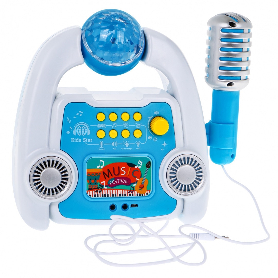 Set karaoke pentru copii, microfon, amplificator - eMAG.ro