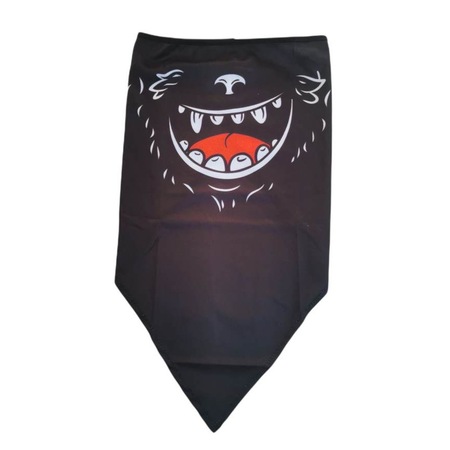 Masca tip Cagula partiala, cu print Desen, Protectie, Marime universala ...