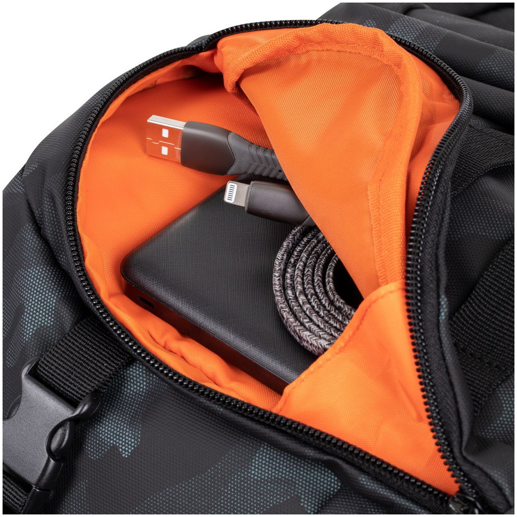 Раница за лаптоп Rivacase 7661, 17.3", 32 л, Navy Camo - eMAG.bg