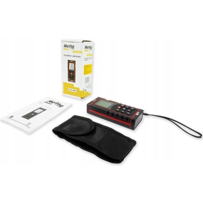Telemetru laser profesional digital 40m Notig Tools - eMAG.ro
