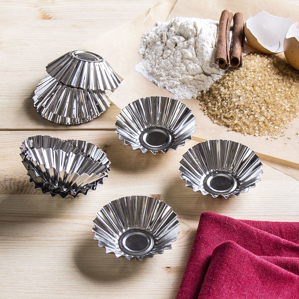 Set 10 forme briose Spinwar, Metal, Argintiu - eMAG.ro