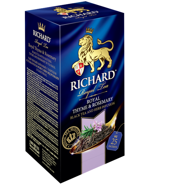 Ceai Negru Aromat cu Cimbru si Rozmarin Richard Royal Tea, May LLc ...
