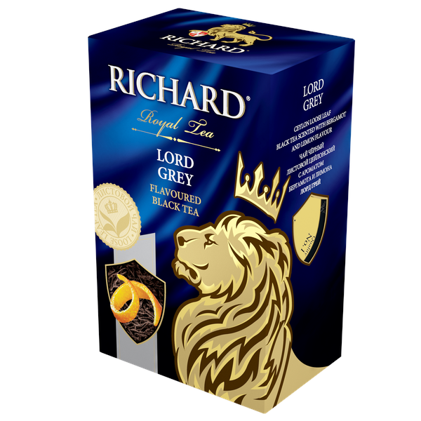 Lord Grey fekete, ízesített, szálas tea, 90g - eMAG.hu