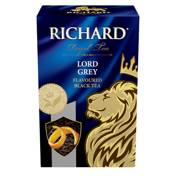 Lord Grey fekete, ízesített, szálas tea, 90g - eMAG.hu