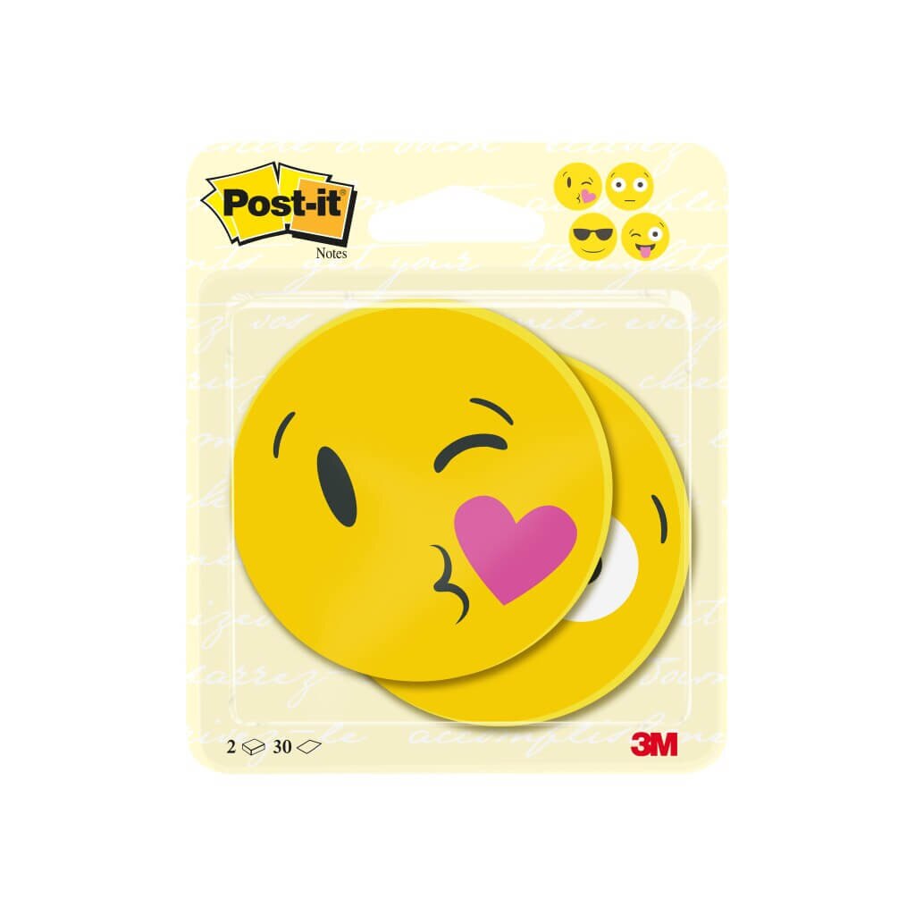 Notes adeziv Smiles, Post-it, 70 x 70 mm - eMAG.ro