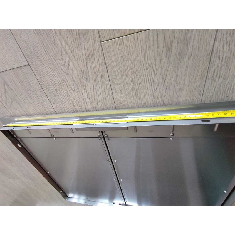 Usa din inox cu cadru built-in 81 x 57 x 4 cm pentru insula si ...