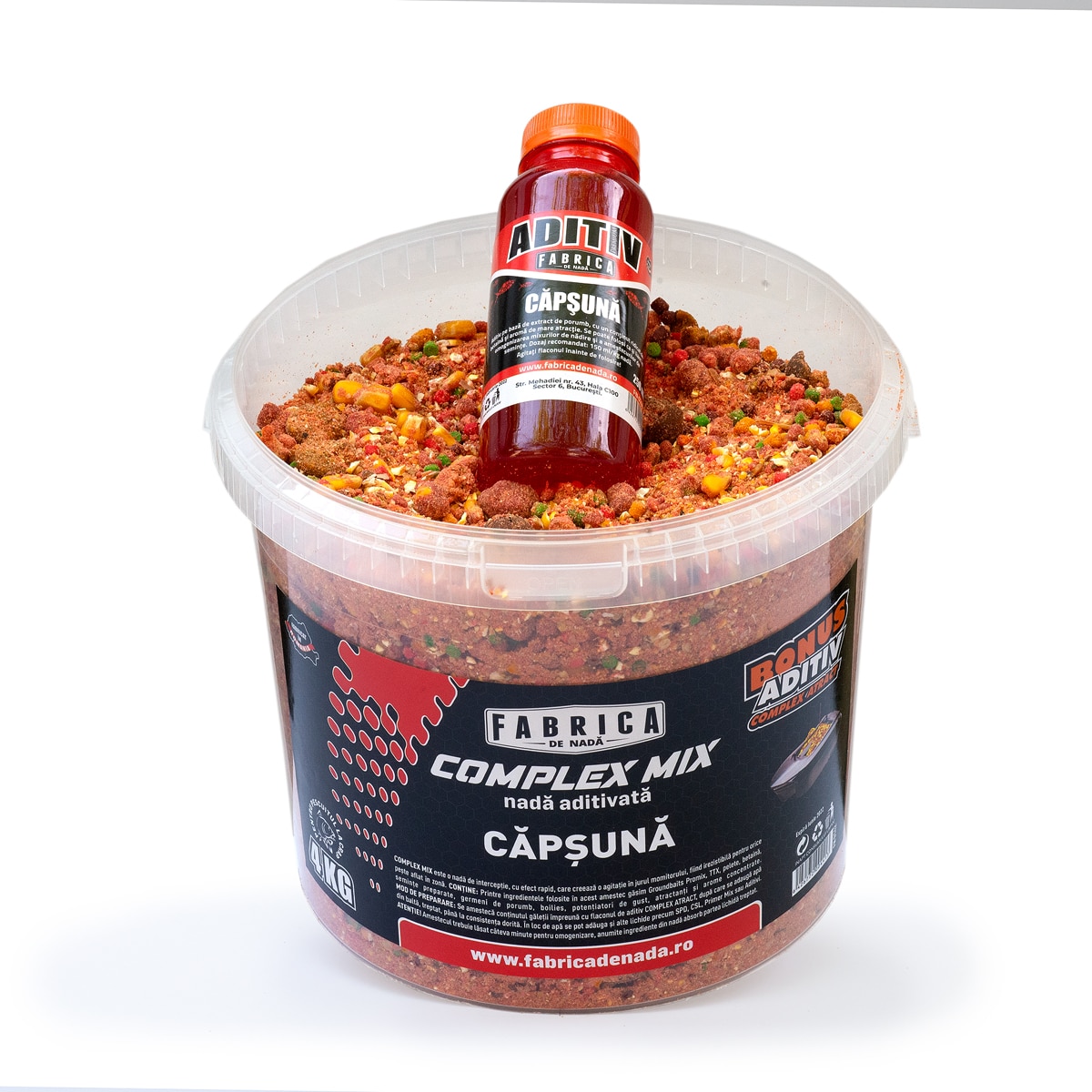 Nada ComplexMix Capsuna, Fabrica de Nada, 4kg - eMAG.ro