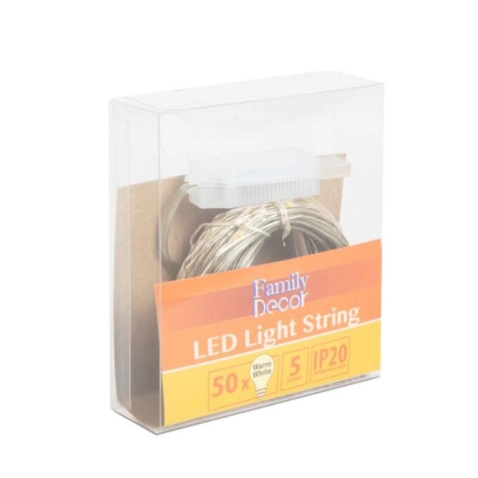 Decor cablu de lumina LED, 5 metri, Family Decor 56514 - eMAG.ro