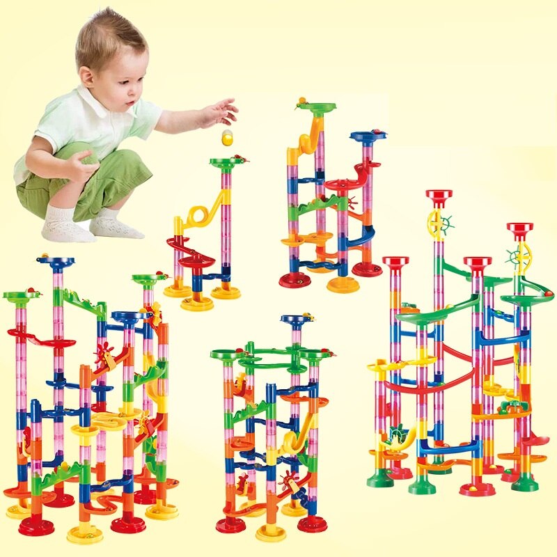 Конструктор Marble Run Писта с топчета 133 части - eMAG.bg