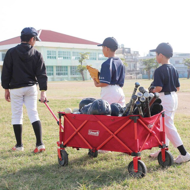 Carut transport pliabil rosu Coleman 18 × 40 × 77 cm - eMAG.ro