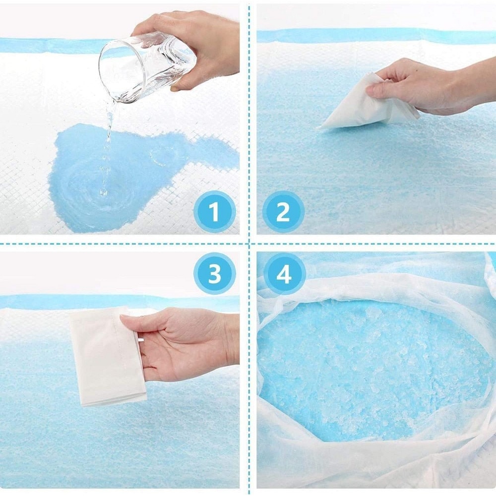 Set de 50 Covorase Absorbante pentru Caini si Pisici, Antibacterian ...