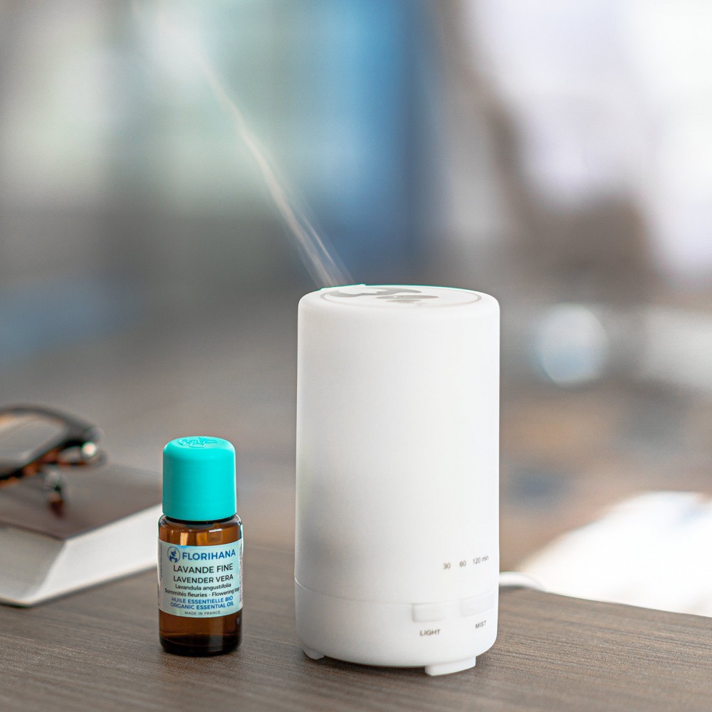 Difuzor Ultrasonic, Florihana, difuzie rece si silentioasa - eMAG.ro