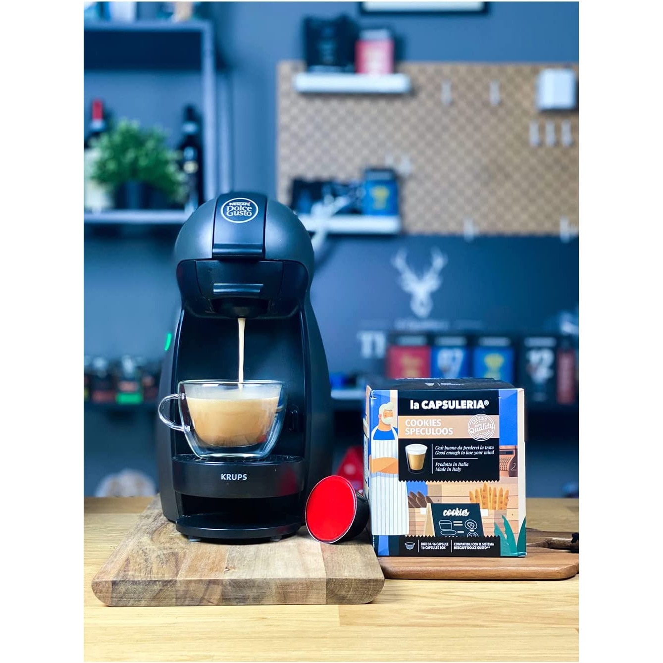 Cookies Speculoos, 16 capsule compatibile Nescafe Dolce Gusto, La ...