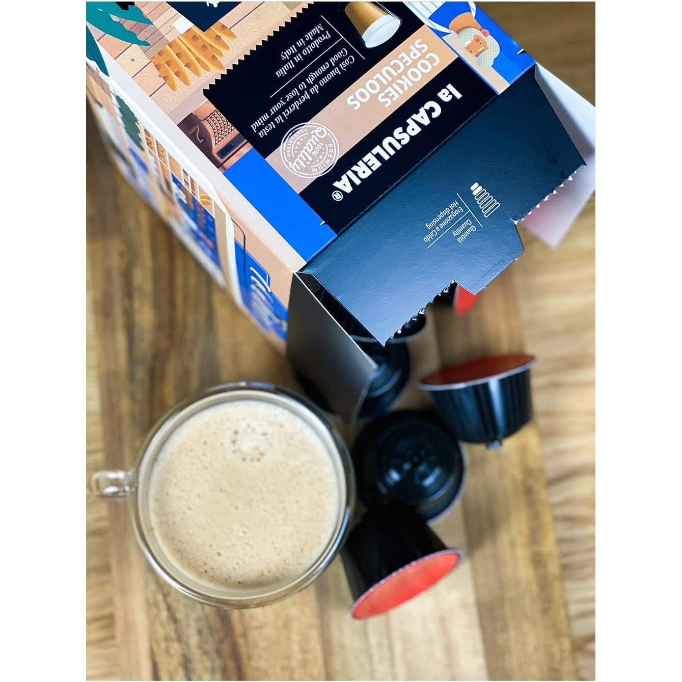 Cookies Speculoos, 16 capsule compatibile Nescafe Dolce Gusto, La ...