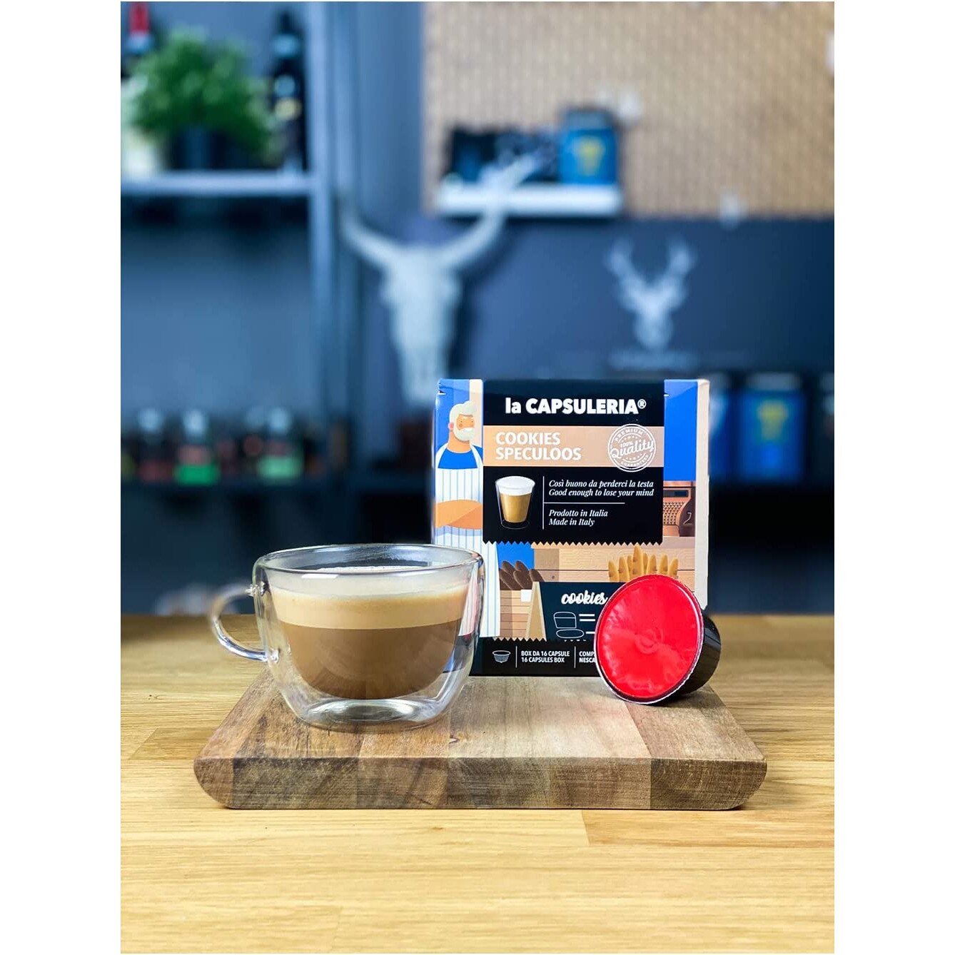 Cookies Speculoos, 16 capsule compatibile Nescafe Dolce Gusto, La ...