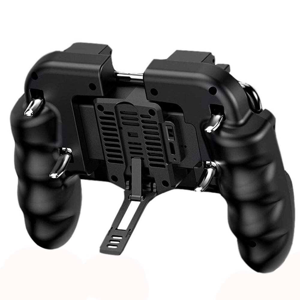 Gamepad telefon mobil Battlegrounds edition, 4 trigger metalic, power ...