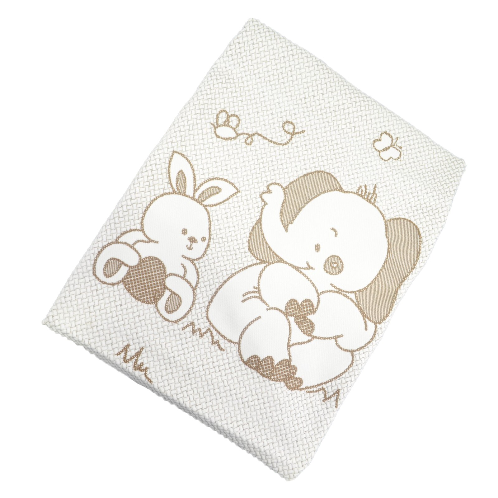 Pled 100 x 80 cm pentru baieti OEM 660-4, Crem - eMAG.ro