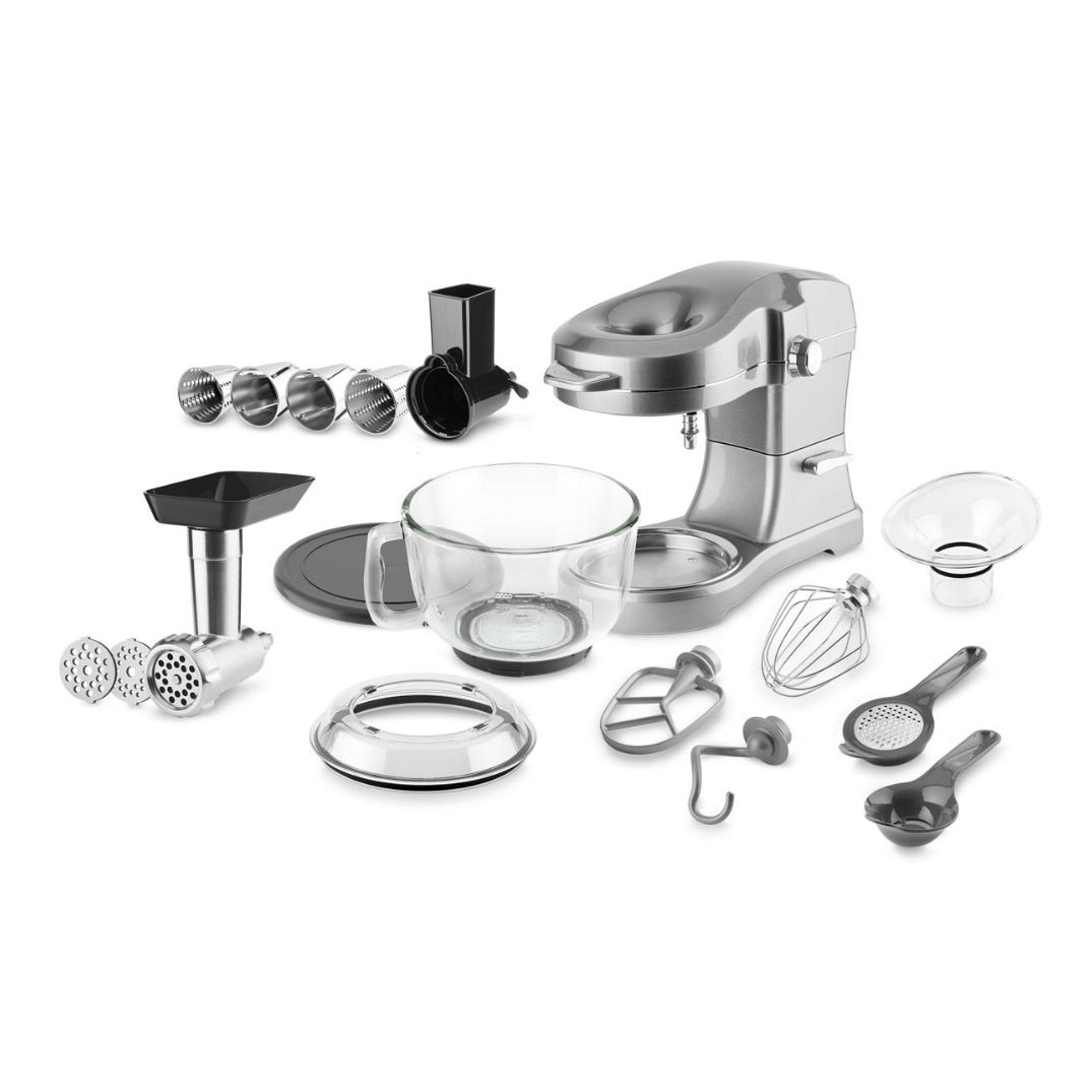 Robot de bucatarie Catler KM 8020, 1000 W, 10 viteze bol sticla 4.8 L ...