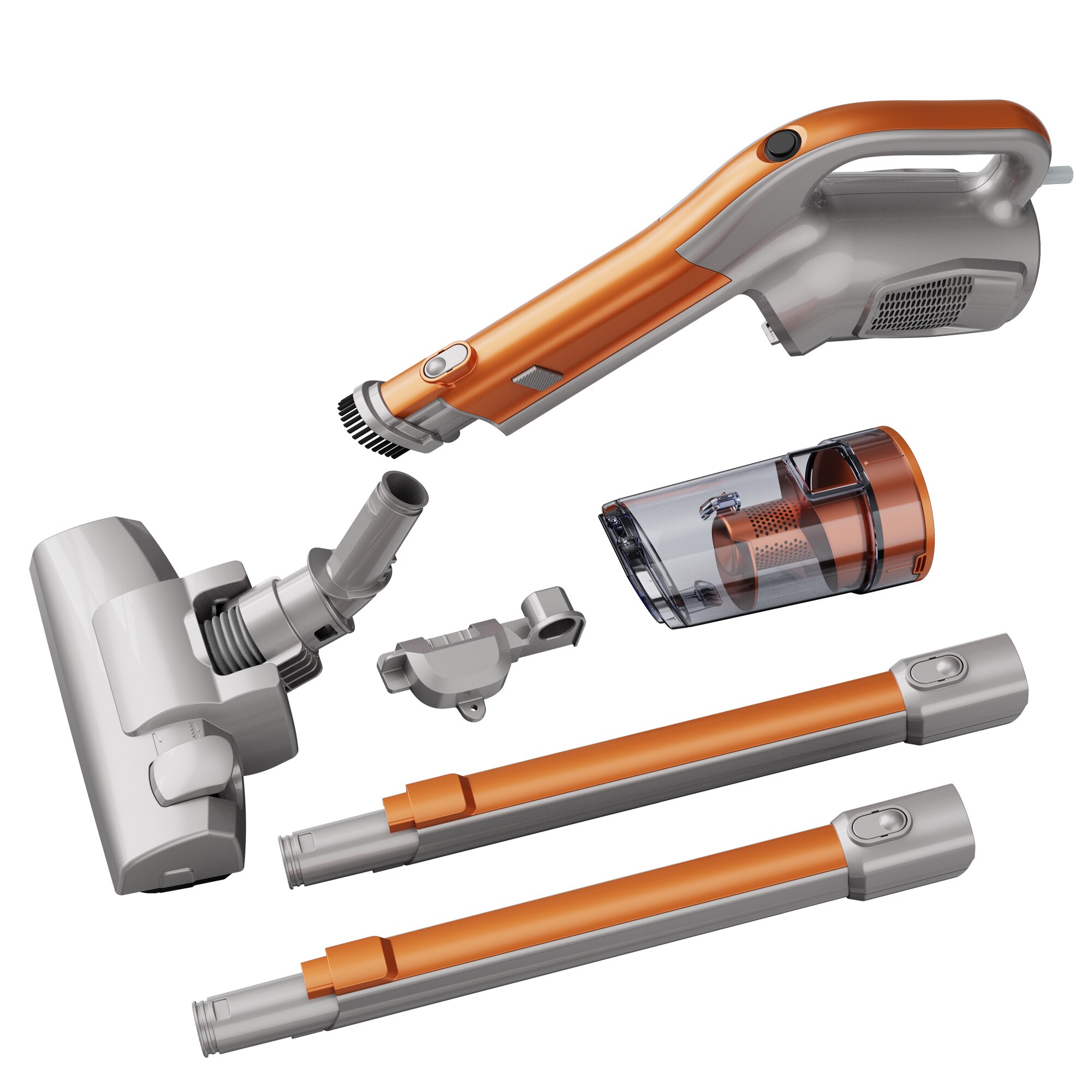 Aspirator vertical Ultra Turbo stick TurboTronic 3in1 TT-VS10, 0.6 l ...