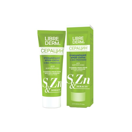 Scrub de curatare cu eco granule, LIBREDERM SERACIN, 75 ml - eMAG.ro