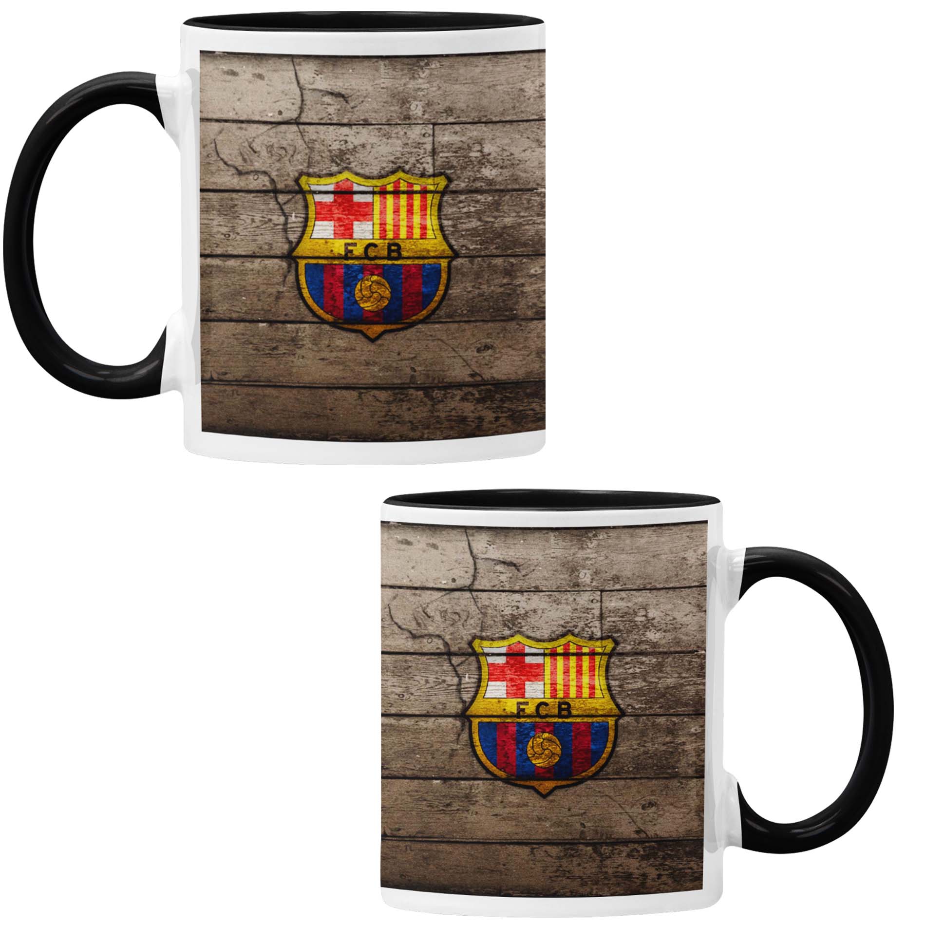 Cana Barcelona Barcelona 023, Ceramica, Pentru cafea, Neagra, 330 ml ...