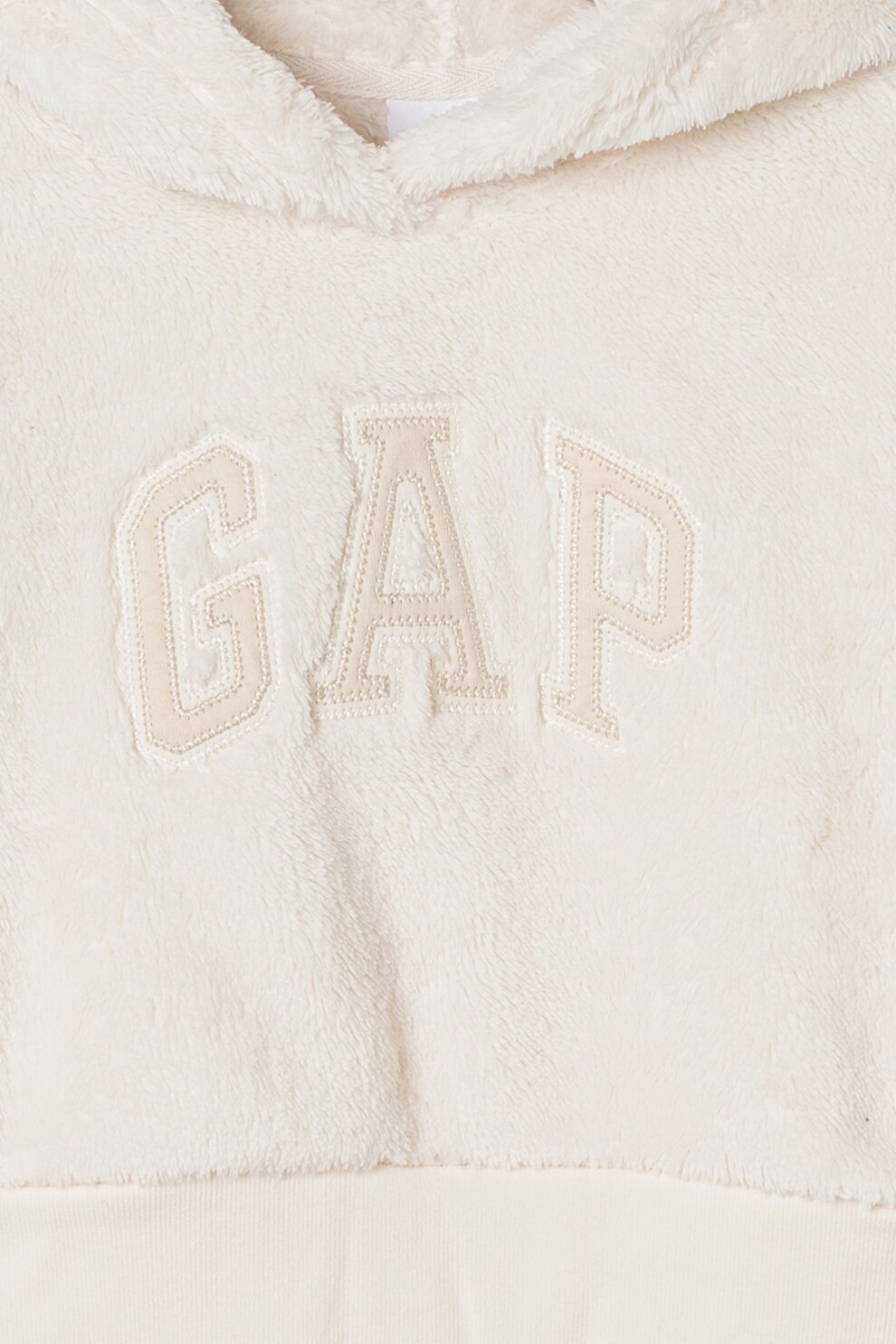 GAP, Hanorac pufos cu logo, Alb prafuit, 100 CM - eMAG.ro