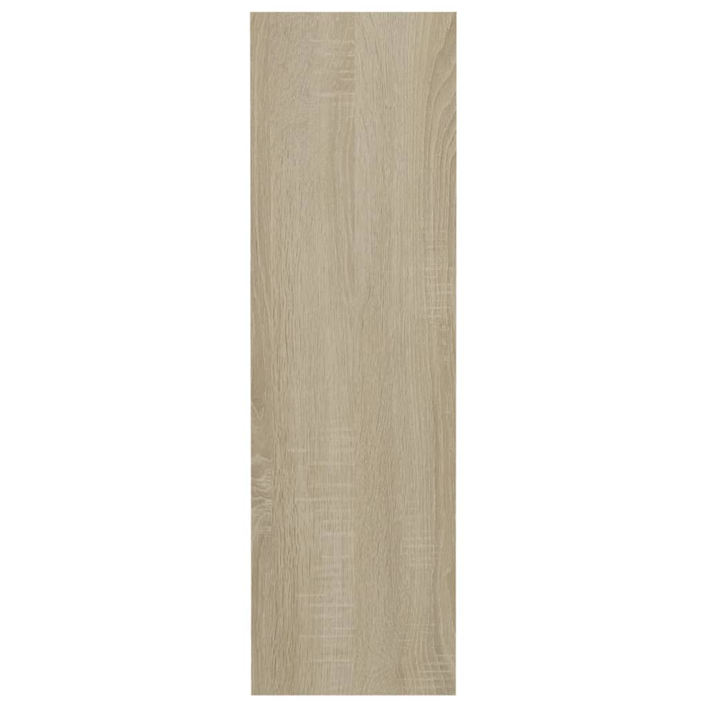 Set 2 buc pantofar de perete vidaXL, PAL, 60 x 18 x 60 cm, Maro, 12.5 ...