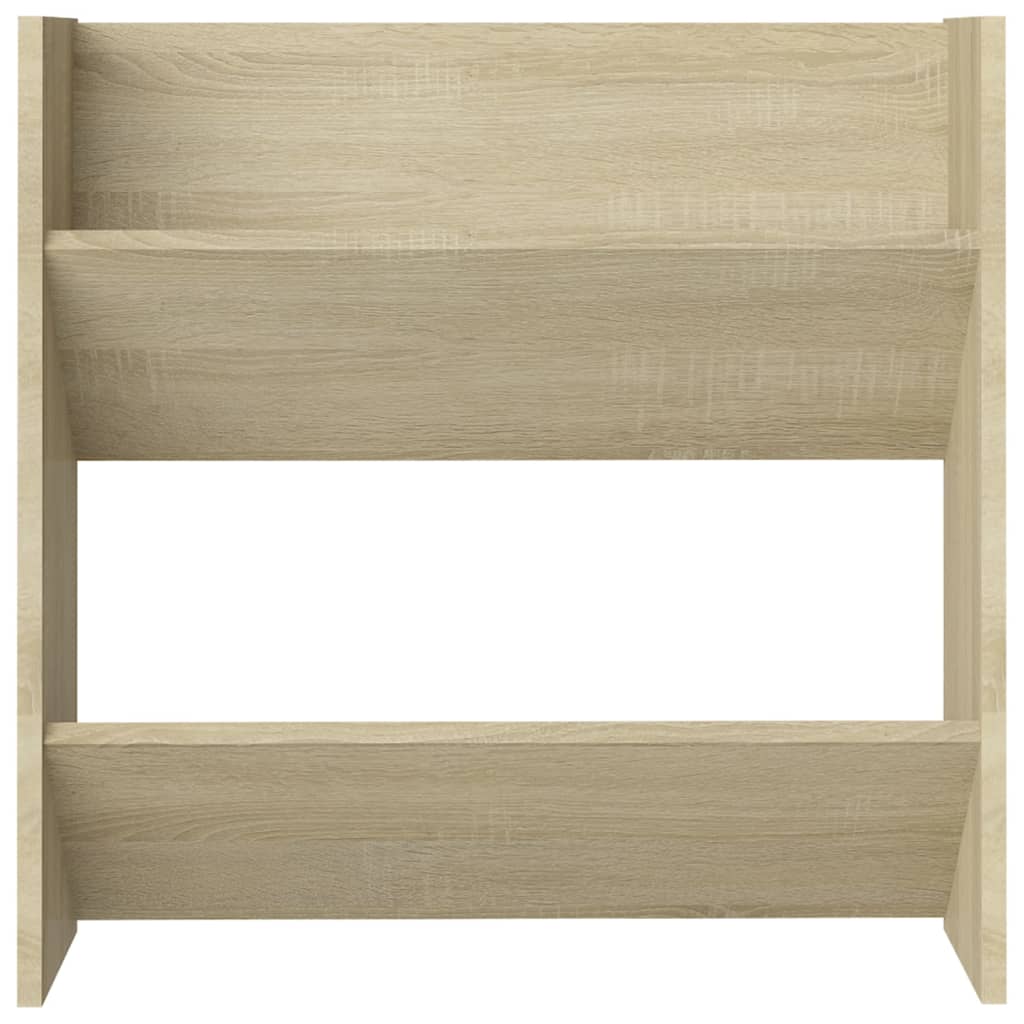 Set 2 buc pantofar de perete vidaXL, PAL, 60 x 18 x 60 cm, Maro, 12.5 ...